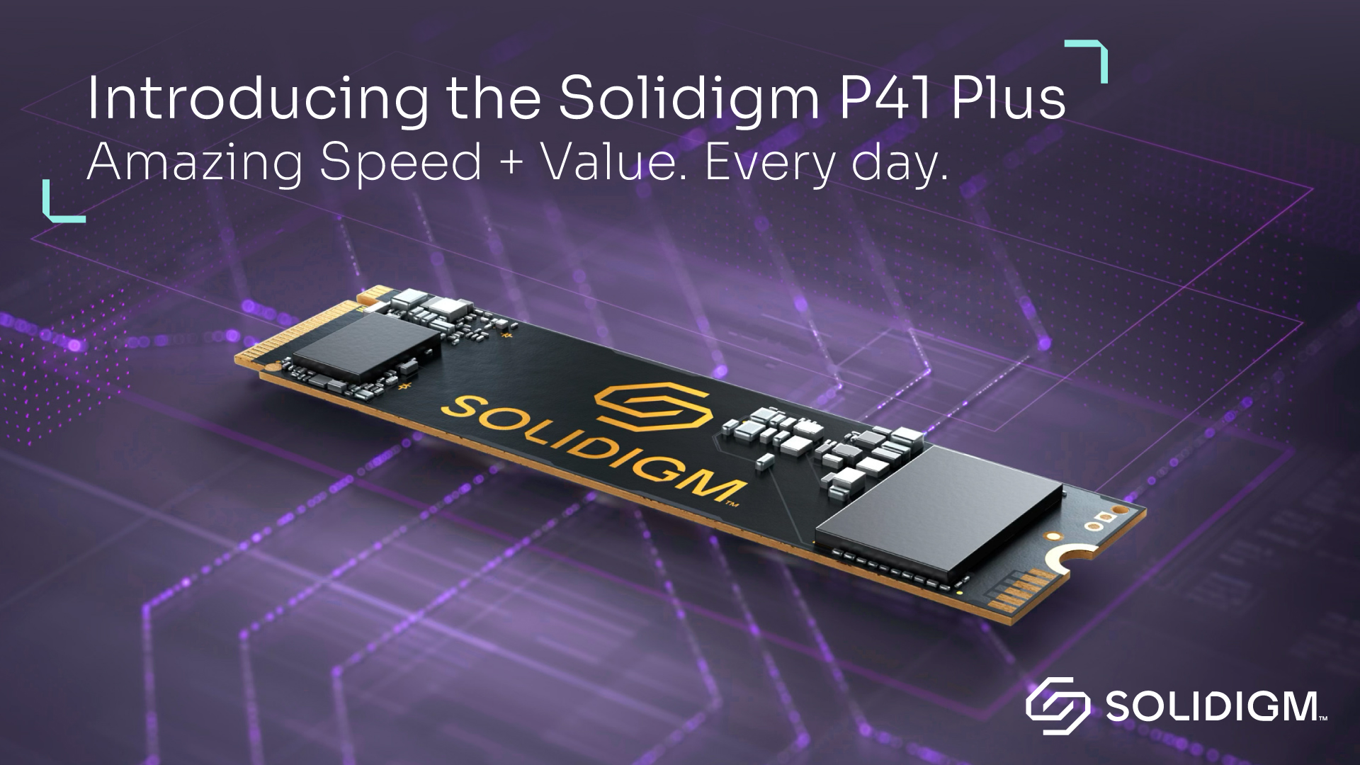 Solidigm introduces PCIe 4.0 solid-state storage drive: Solidigm™ P41 ...